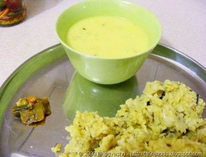 Taste Buds: Khichadi-Kadhi : The ultimate comfort food